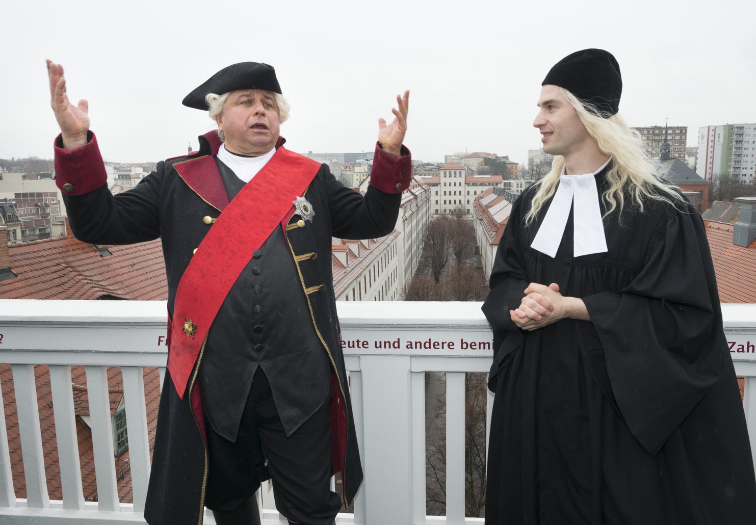 Francke und der König